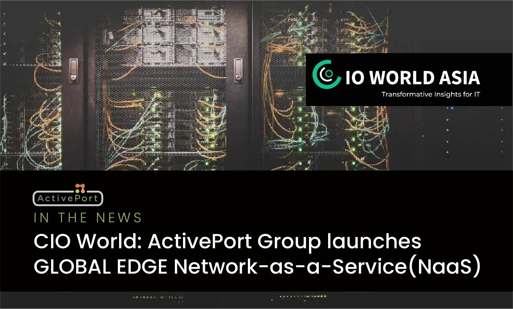 ActivePort Group launches GLOBAL EDGE Network-as-a-Service